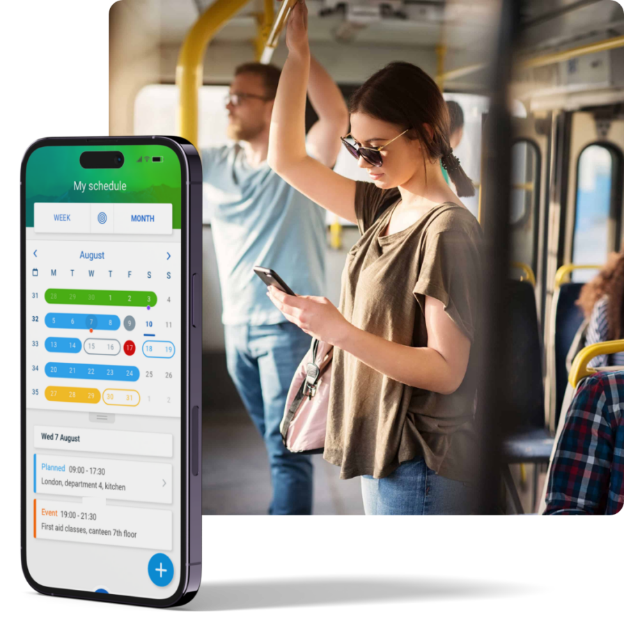 App for Android and iOS - Dyflexis